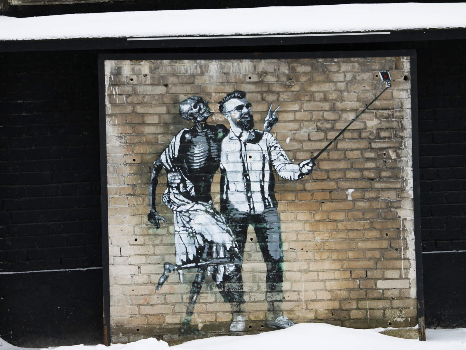 Edward von Lõngus "Dance of Death with Endel aka Endel with a stick"