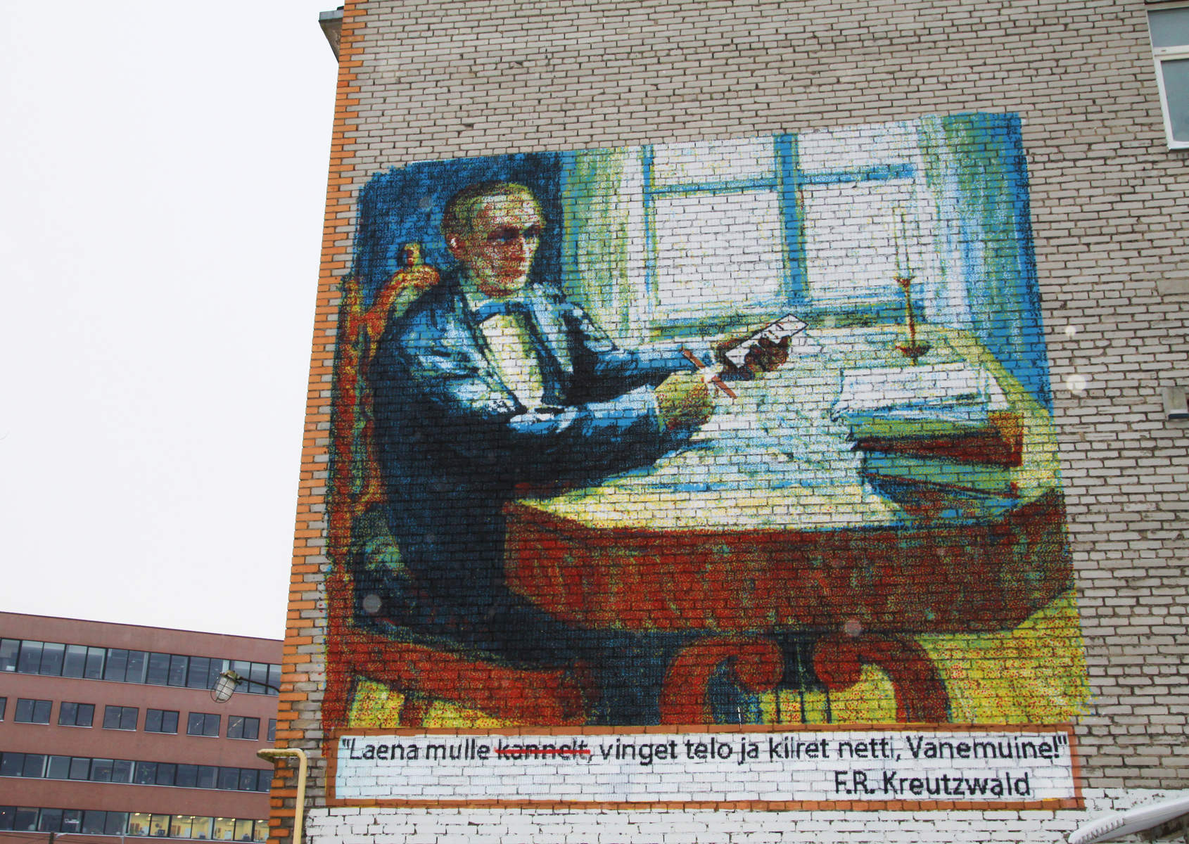 Robot Muralist "F.R. Kreutzwald"